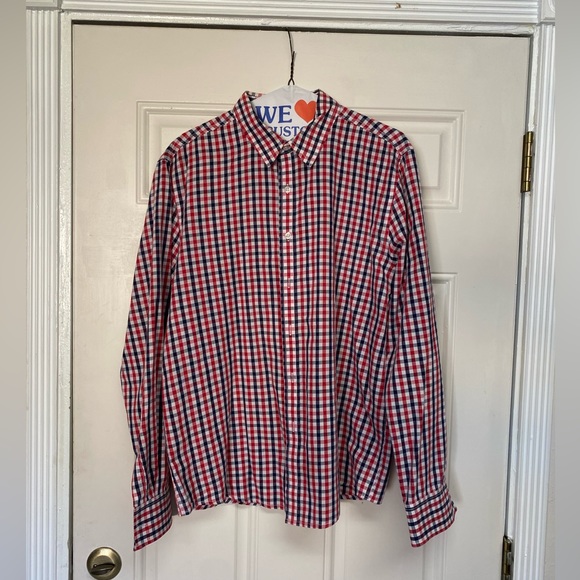 American Rag | Shirts | Mens American Rag Large Blue And Red Shirt ...